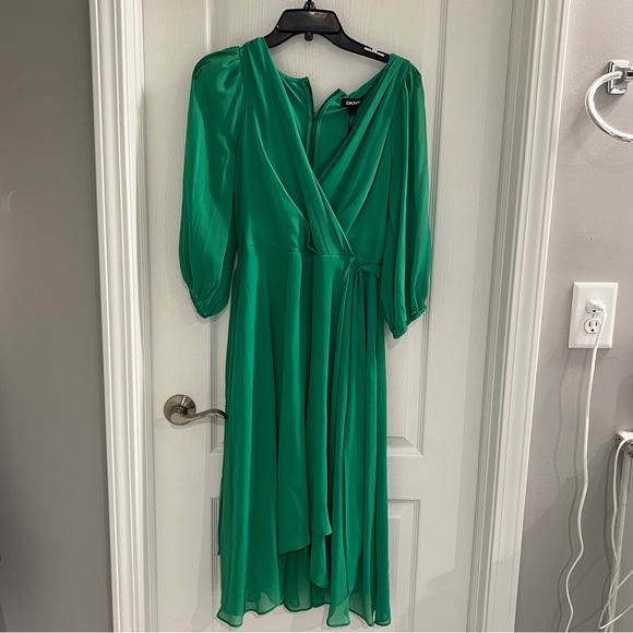 Dkny | Dresses | Nwt Dkny Green Dress | Poshmark